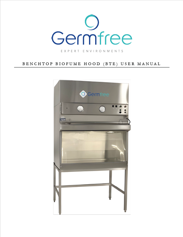 Class 2 Type B2 BSC User Manual - Germfree